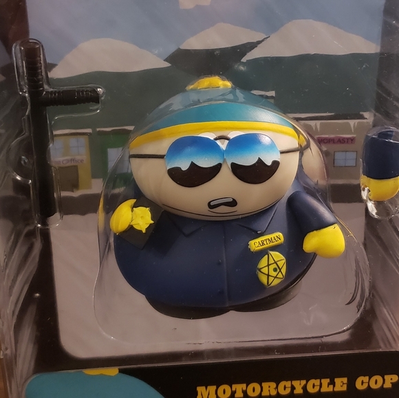 South Park | Other | South Park Motorcycle Cop Cartman Collectible ...